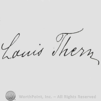 Mark with Signature: Louis Thern. | #601553