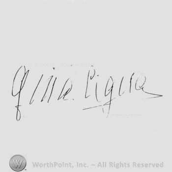 Mark with Signature: Gina Cigna. | #601586