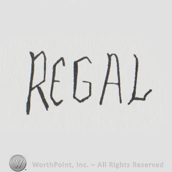 Mark with the word REGAL in uppercase | #6025