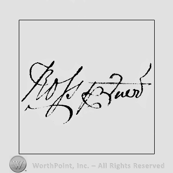 Mark with Signature: George Ross. | #606941