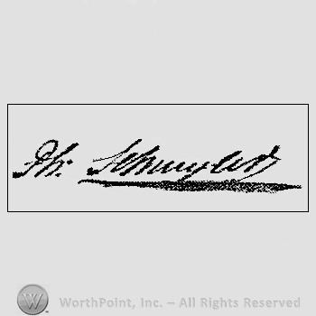 Mark with Signature: Philip Schuyler. | #606943