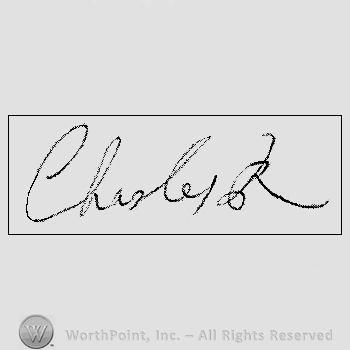 Mark with Signature: Charles II of England. | #606973
