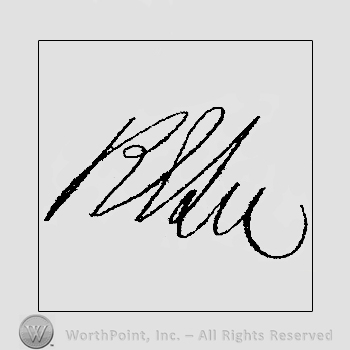 Mark with Signature: Robert Edward Lee. | #606988