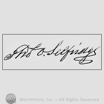 Mark with Signature: Thomas O. Selfridge. | #606999
