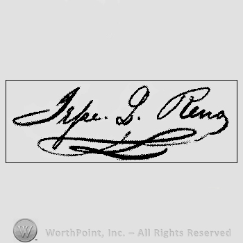 Mark with Signature: Jesse L. Reno. | #607004