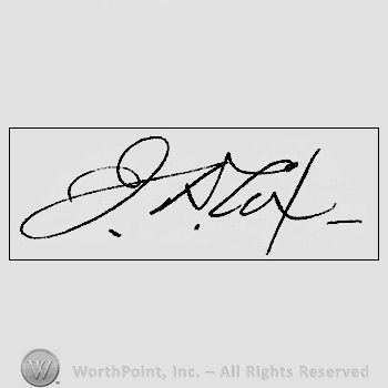 Mark with Signature: Jacob Dolson Cox, Jr.. | #607025
