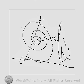 Mark with Signature: Salvador Dali. | #607050