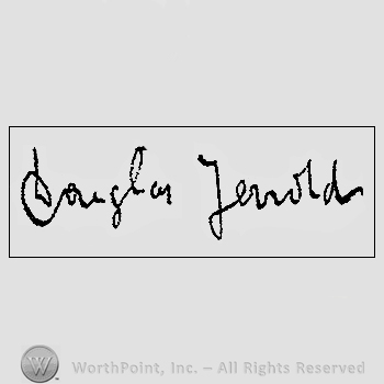 Mark with Signature: Douglas Jerrold. | #607056