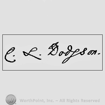 Mark with Signature: Charles L. Dodgson. | #607062