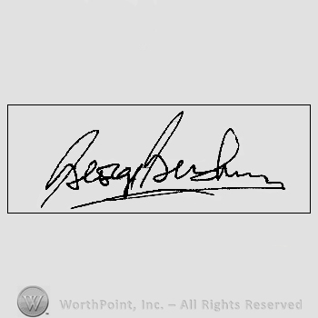 Mark with Signature: George Gershwin. | #607083