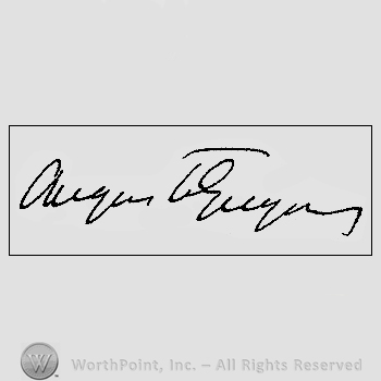 Mark with Signature: Lady Augusta Gregory. | #607109