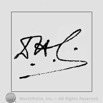 Mark with Signature: David Herbert Lawrence. | #607125