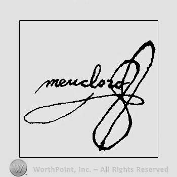Mark with Signature: Antonio de Mendoza. | #607156
