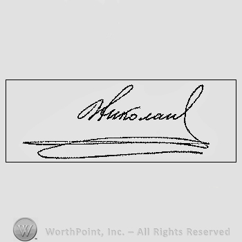 Mark with Signature: Nicholas II. | #607171