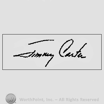 Mark with Signature: Jimmy Carter. | #607188
