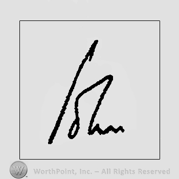 Mark with Signature: John F. Kennedy. | #607216