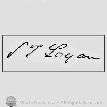 Mark with Signature: S. T. Logan. | #607218