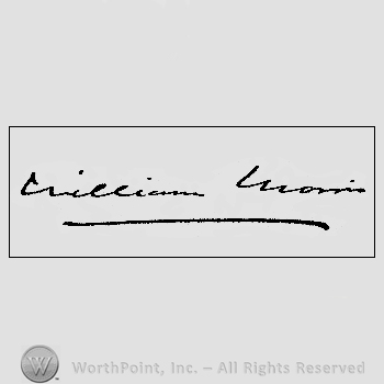 Mark with Signature: William Morris. | #607270