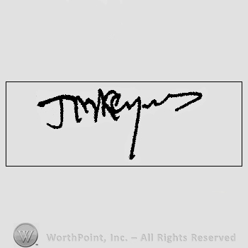 Mark with Signature: John Maynard Keynes. | #607295