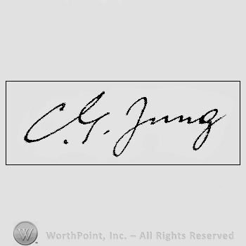 Mark with Signature: Carl Gustav Jung. | #607299