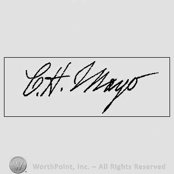Mark with Signature: Charles Horace Mayo. | #607302