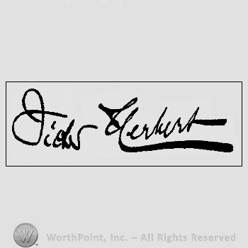 Mark with Signature: Victor Herbert. | #607318