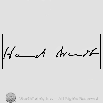 Mark with Signature: Hannah Arendt. | #607353