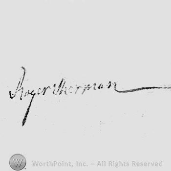 Mark with Signature: Roger Sherman. | #607747