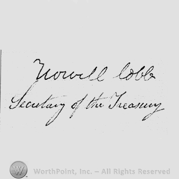 Mark with Signature: Howell Cobb. | #607795