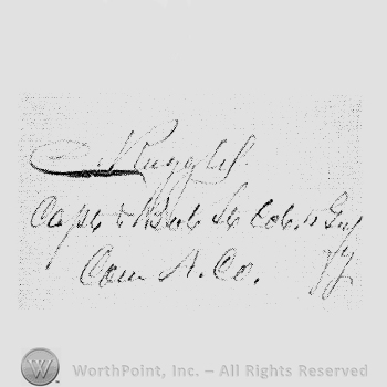 Mark with Signature: Daniel Ruggles. | #607818