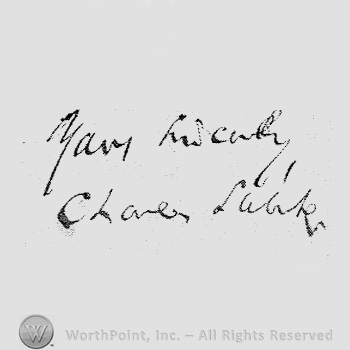 Mark with Signature: Charles Sumner. | #607825