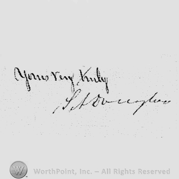 Mark with Signature: Stephen Douglas. | #607832