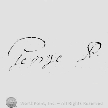 Mark with Signature: George II. | #607854