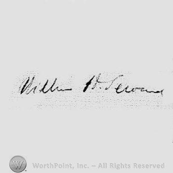 Mark with Signature: William H. Seward. | #607882