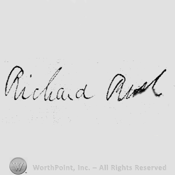 Mark with Signature: Richard Rush. | #607886