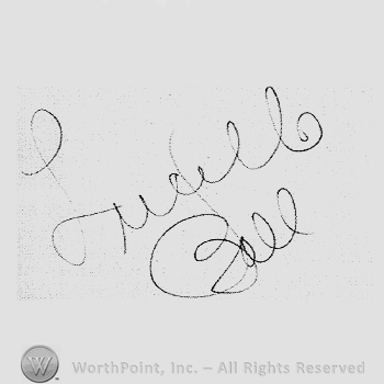 Mark with Signature: Lucille Ball. | #607907