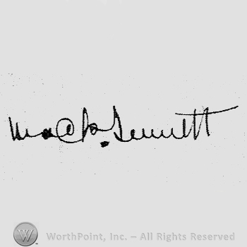 Mark with Signature: Mack Sennett. | #607918