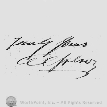 Mark with Signature: Al Jolson. | #607920