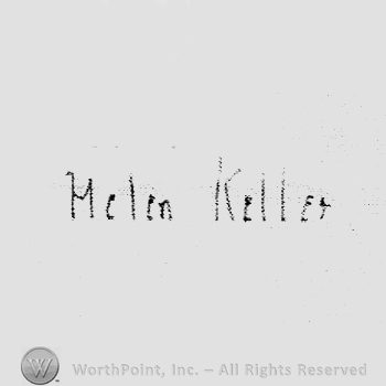 Mark with Signature: Helen Keller. | #607949