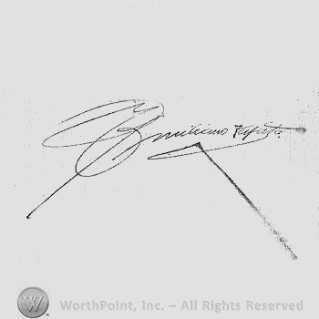 Mark with Signature: Emiliano Zapata. | #607995