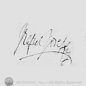 Mark with Signature: Rafael Joseffy. | #608024