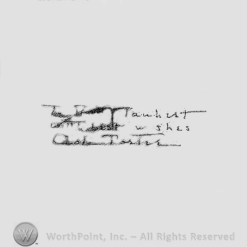 Mark with Signature: Cole Porter. | #608030