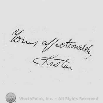 Mark with Signature: Chester A. Arthur. | #608063