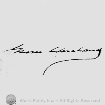 Mark with Signature: Grover Cleveland. | #608069