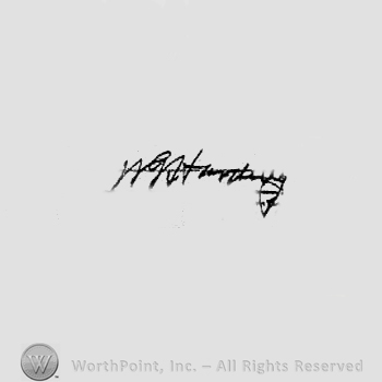 Mark with Signature: Warren G. Harding. | #608098