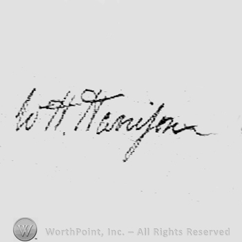 Mark with Signature: William Henry Harrison. | #608103