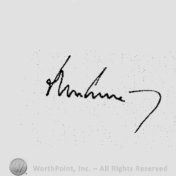 Mark with Signature: John F. Kennedy. | #608117