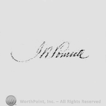 Mark with Signature: Joel Roberts Poinsett. | #608170