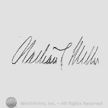 Mark with Signature: Nathan L. Miller. | #608178