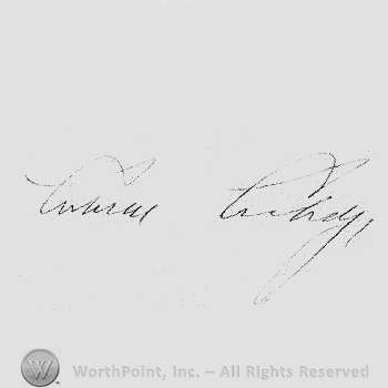 Mark with Signature: Calvin Coolidge. | #608187